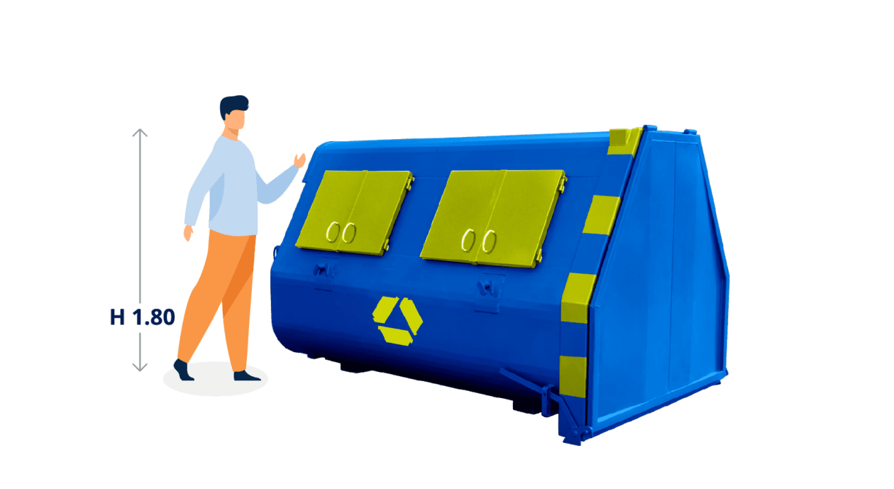 Bouwafval container 4m3 bestellen? Regiocontainer regelt het!